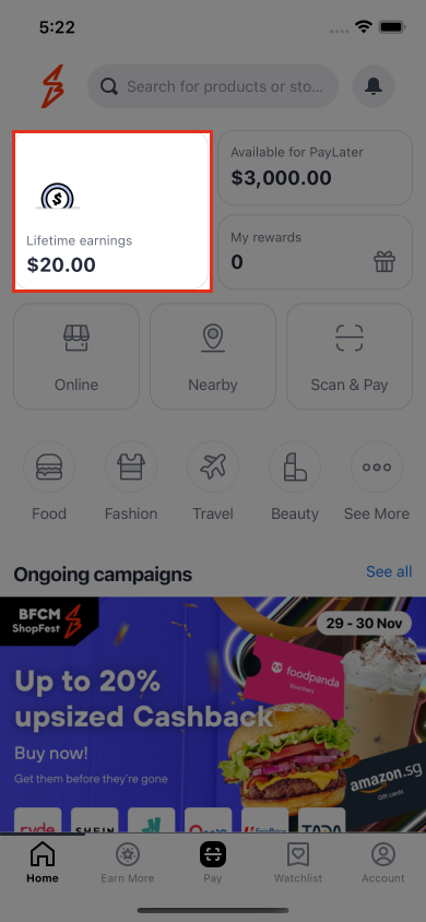 Cashback status issues – Help centre · ShopBack Singapore