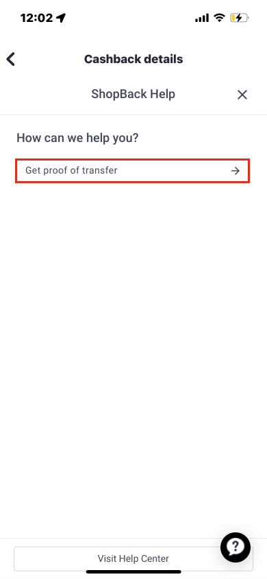 Withdraw your Cashback – Help centre · ShopBack Singapore